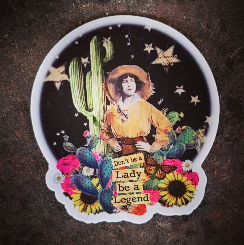 Be a Legend Sticker – TroubleMaker Trading Company